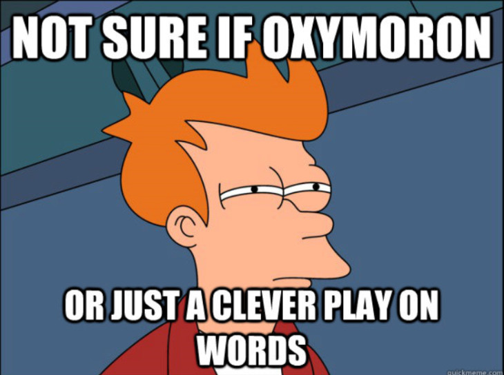 10 Funniest Oxymorons we use Everyday! - QuirkyByte