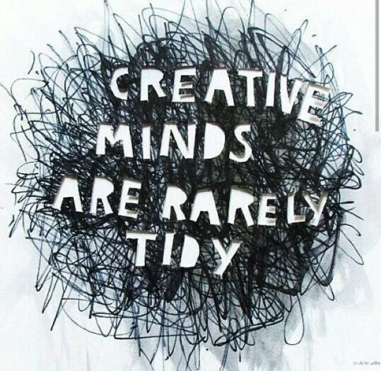 The Messy Minds of Creative people - QuirkyByte