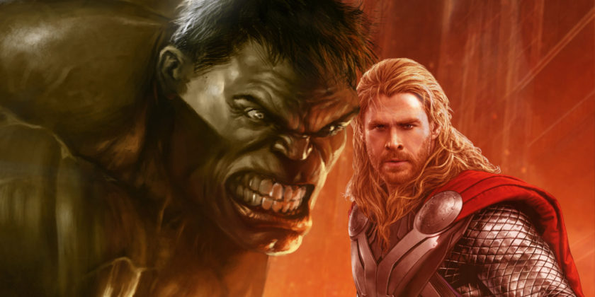 Thor: Ragnarok Stunning New Poster Has Thor Fighting Gladiator Hulk