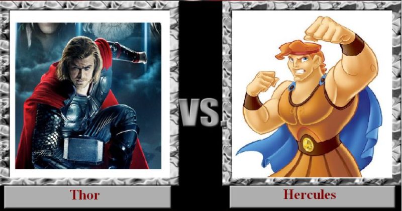 Battle of the Gods: Thor vs Hercules [And The Winner is…]