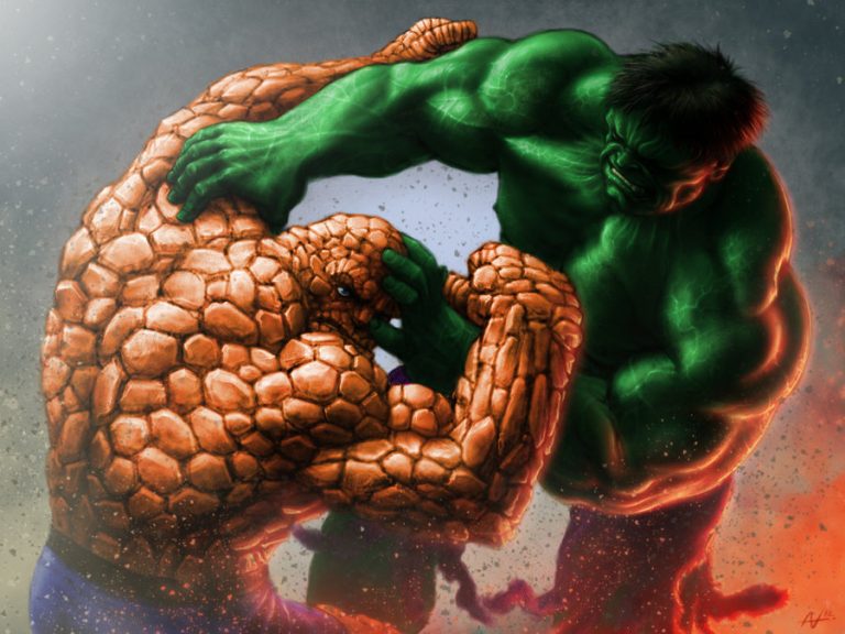 The Hulk vs. The Thing – Marvel Finally Declares the Winner