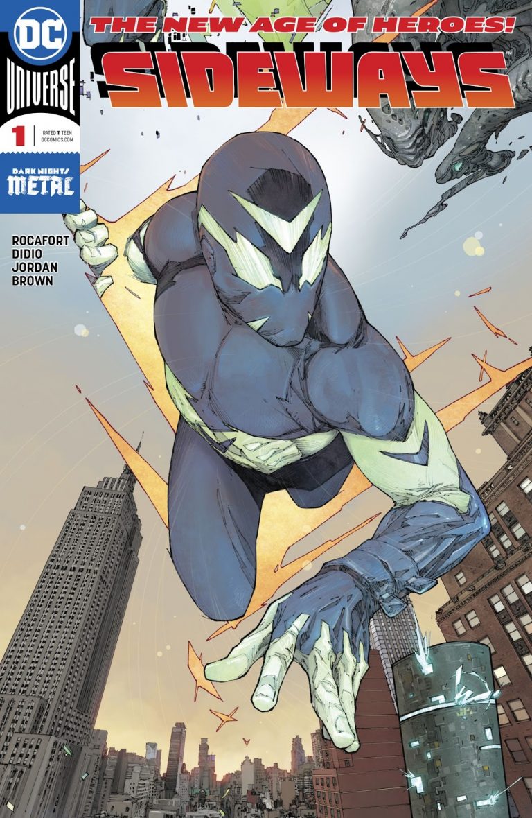 Is Sideways DC’s Answer To Spider-Man?!?! - QuirkyByte