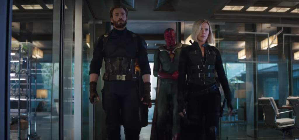 A Brand New Image of Team Cap In Infinity War Has Been Released