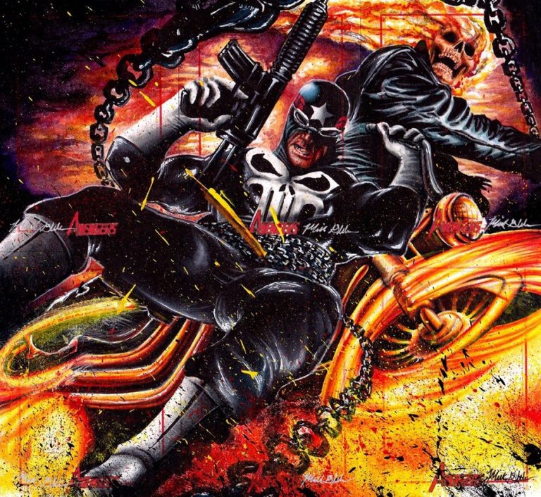 Here’s How The Punisher Finally Became The Next Ghost Rider!!!