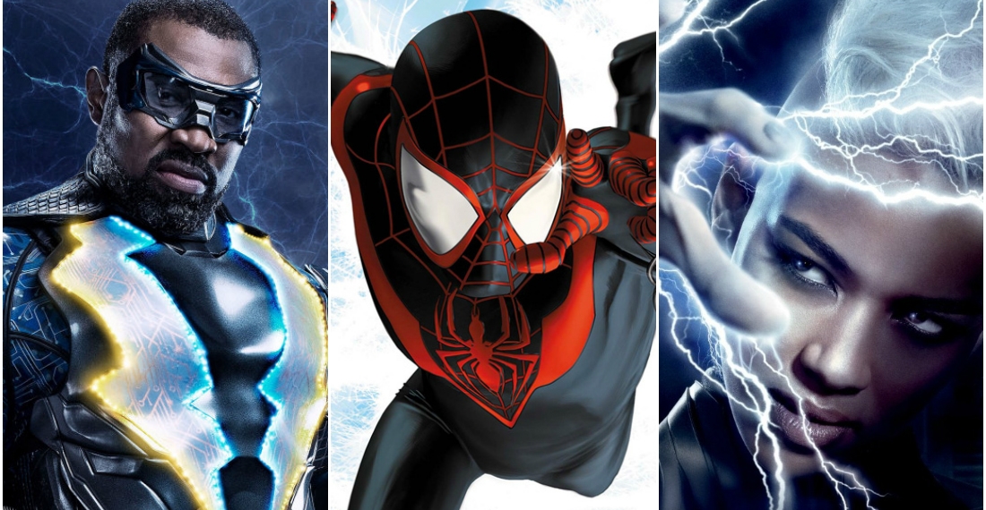 10 Black Superheroes with Incredible Electricity Manipulation Superpowers