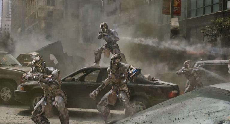 The Avengers Concept Art Shows the Giant Chitauri Troop Carriers