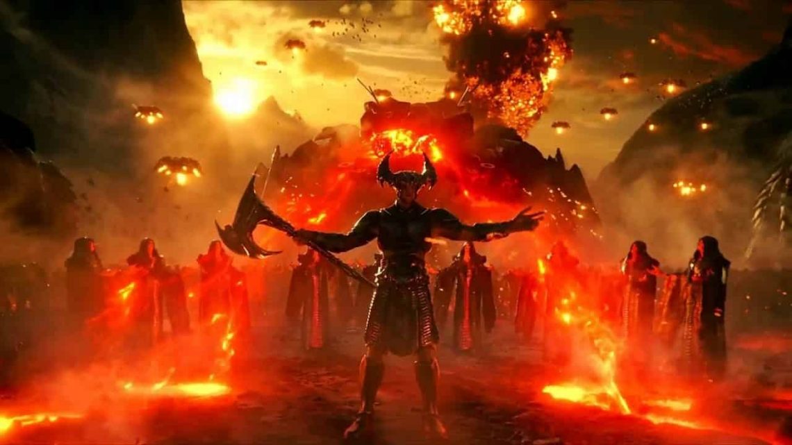 Justice League: Snyder's Invasion Flashback Scene Included Darkseid vs ...