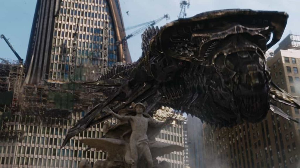 The Avengers Concept Art Shows the Giant Chitauri Troop Carriers