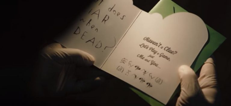 The Batman – Riddler’s First Riddle from the Trailer Has Been Solved