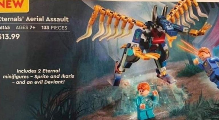 New Eternals LEGO Toys Reveal Deviants Designs and Ship