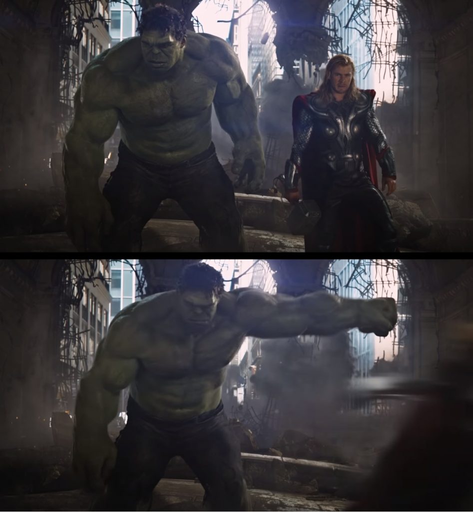 Marvel Recreates The Iconic Hulk and Thor Scene With Hulk and Ikaris