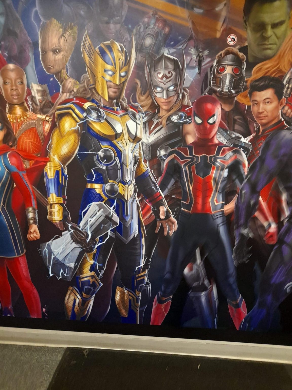 Leaked Phase 4 Poster Reveals The New Helmet of Thor & More
