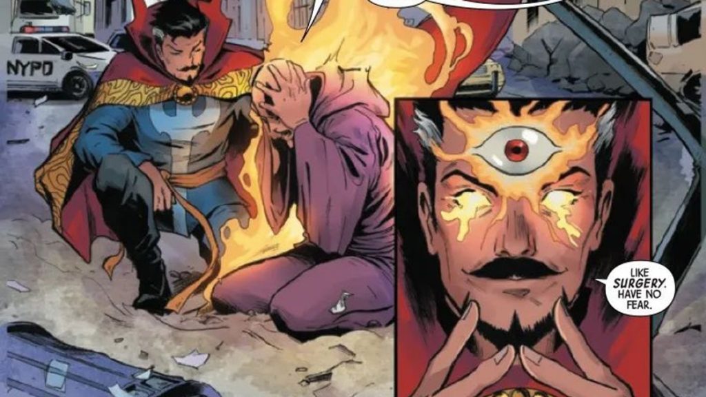 How Doctor Strange Got A Third Eye In The Multiverse Of Madness Trailer?