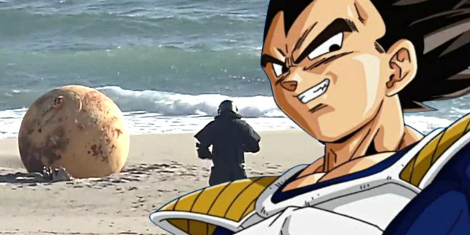 Real-Life Saiyan Pod Landing in Japan Excites Dragon Ball Fans